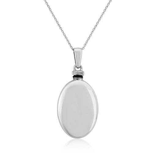 Oval Ashes Pendant – Wongs Jewellers